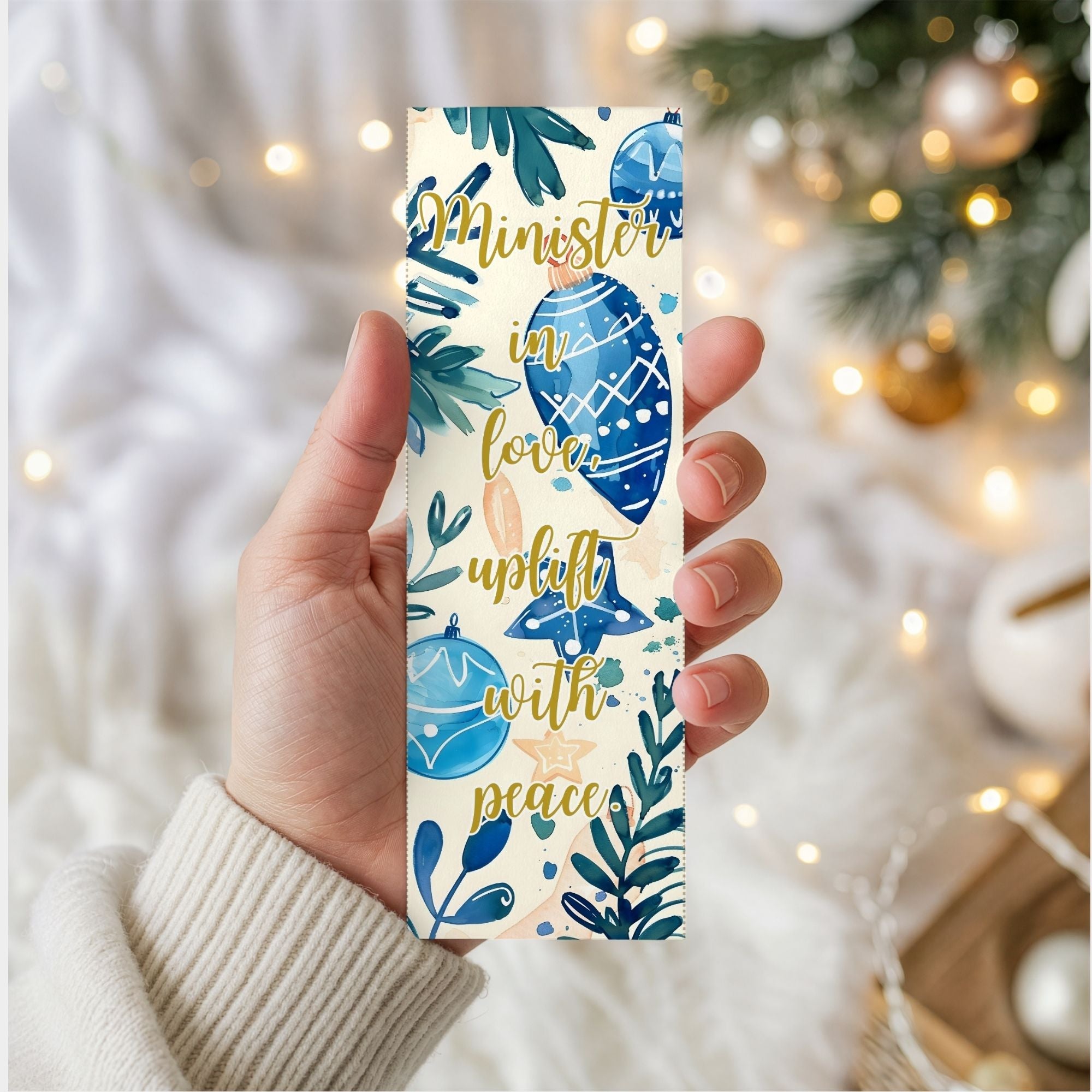 Joy to the World Bookmark Set – Printable Faith-Based Christmas Gift ...