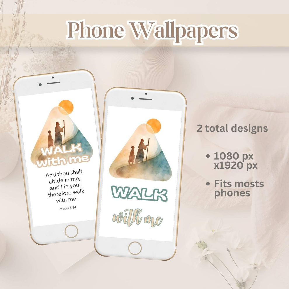 LDS Youth Theme 2026 Walk With Me Printable Bundle – Digital Kim Designs
